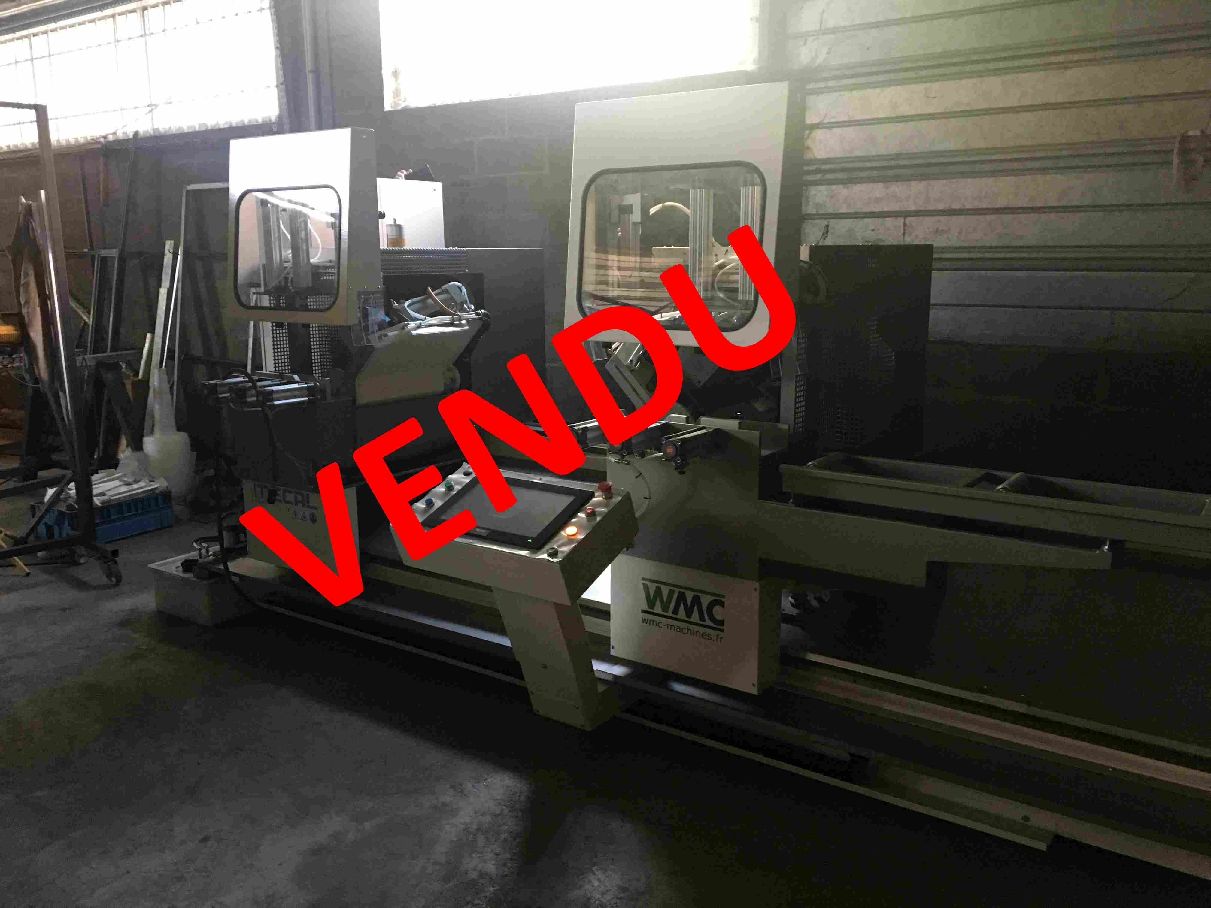 Tronçonneuse double - Tronçonneuse double MECAL type FE 400 VICO-3 pour ...